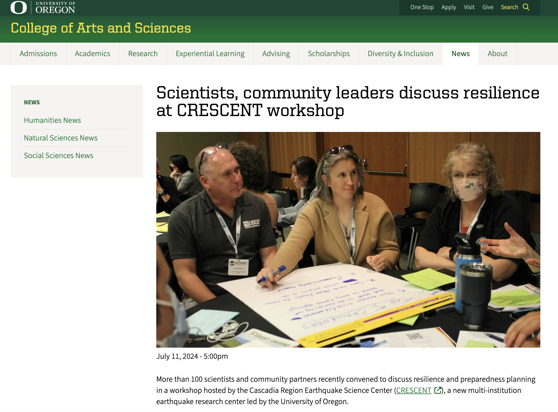 Home - Cascadia Region Earthquake Science Center